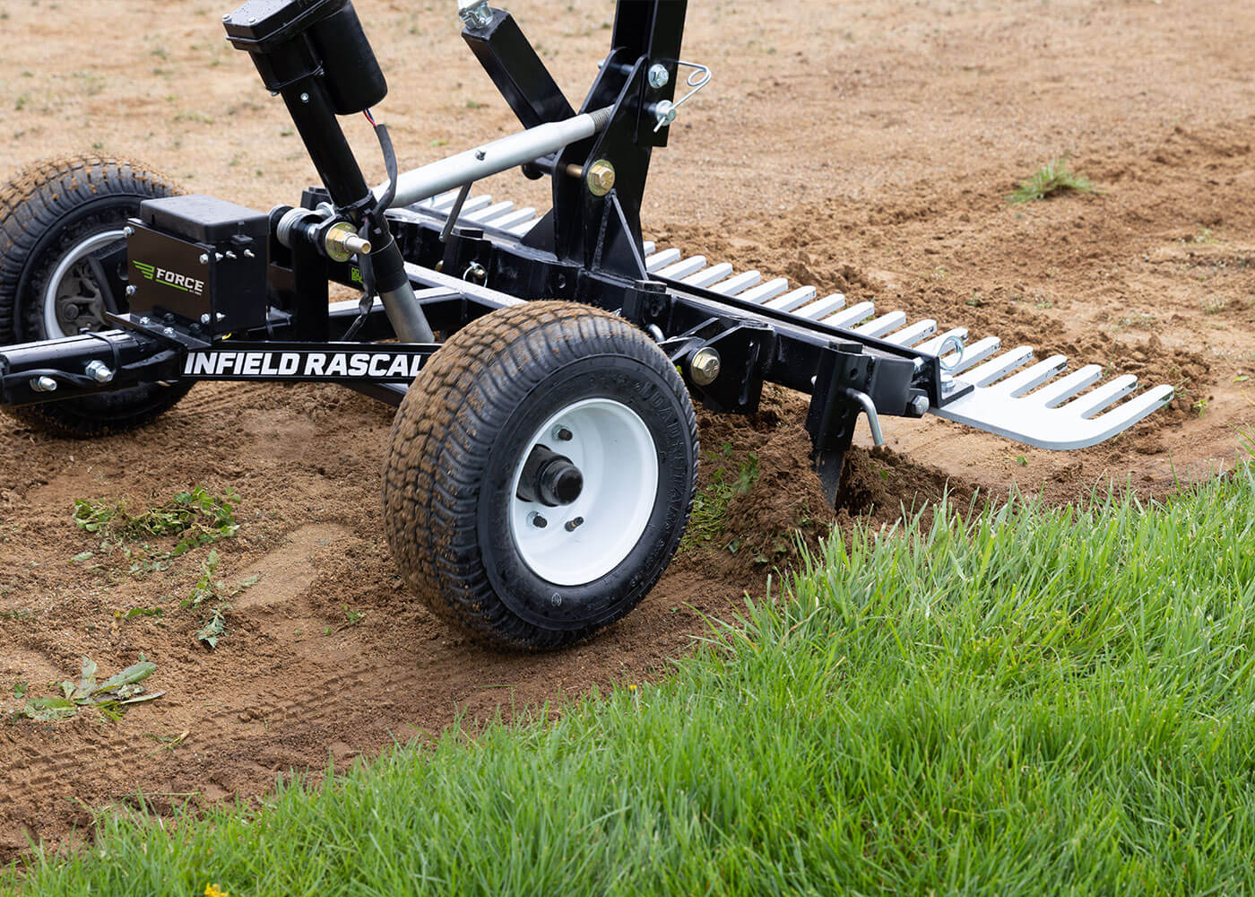 Force Rascal MVP | Multipurpose Pull-Behind Infield Groomer