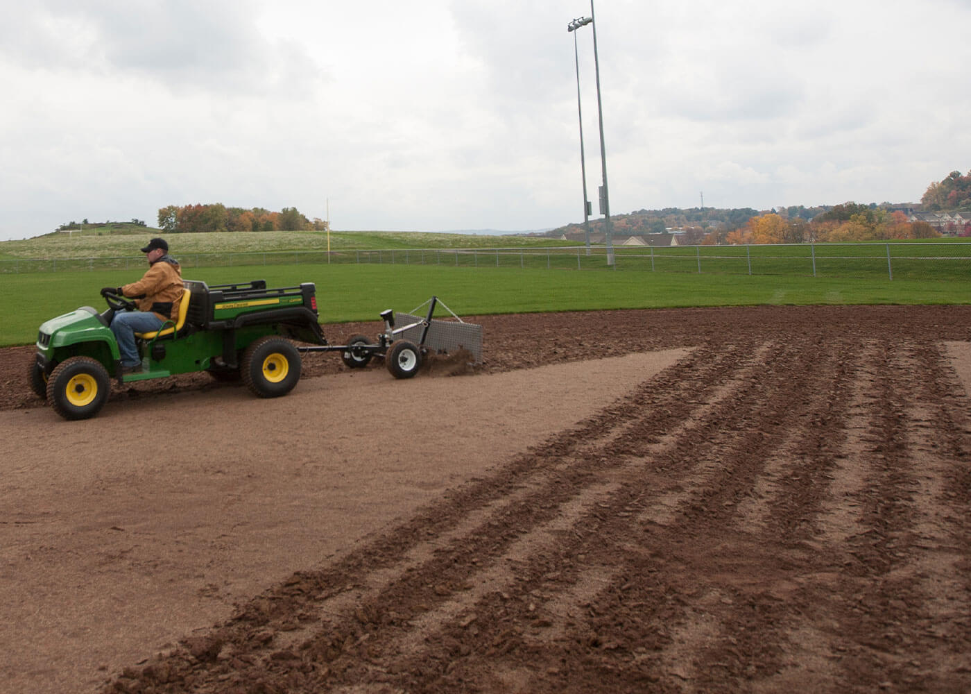 Force Rascal Pro | UTV Pull-Behind Groomer for Daily Grooming